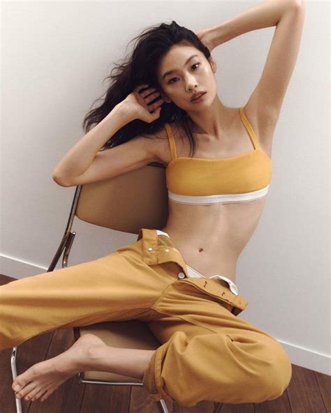 Photos Squid Game S HoYeon Jung For Heron Preston For Calvin Klein