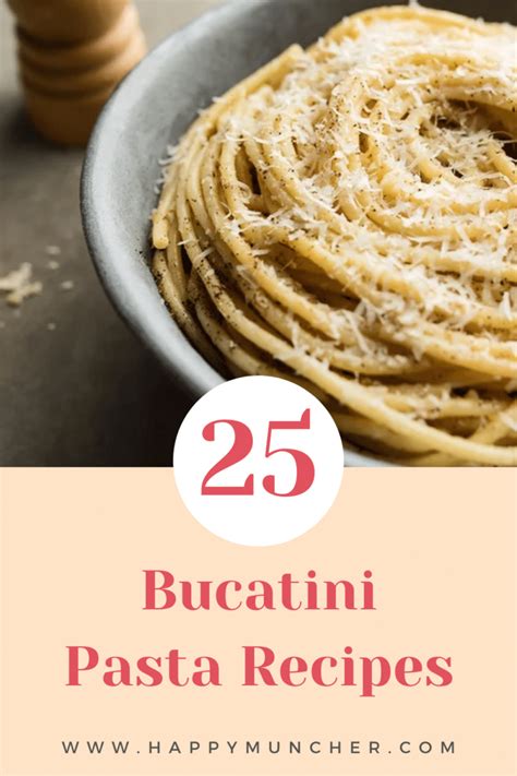 25 Best Bucatini Pasta Recipes Happy Muncher