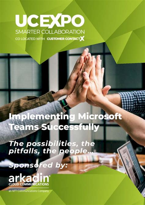 PDF Implementing Microsoft Teams Successfully Arkadin US 2019 09