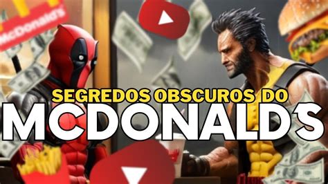 AMO MUITO TUDO ISSO MCDONALDS ESCÂNDALOS FRAUDES E TRAIÇÃO QUANTO