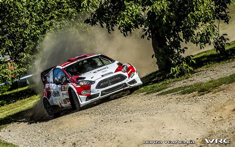 Pe L Jaroslav Ju Ica Radek Ford Fiesta Proto Rally Vy Kov