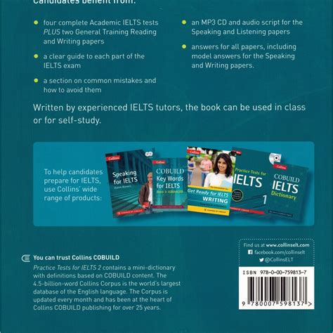 Collins English For Ielts Practice Tests For Ielts Peter Travis