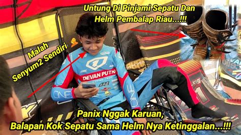 Aldo Bilkis Panix Nggak Ketulungan Balapan Di Riau Helm Sama