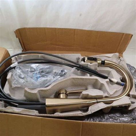 Delta Faucet Lenta Gold Kitchen Faucet Rio Grande Trade