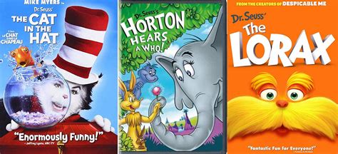 Buy Hears Dr Seuss Triple DVD The Lorax Animated The Original Horton