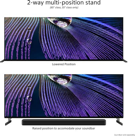 Sony A90J 65 Inch TV BRAVIA XR OLED 4K Ultra HD Smart Google TV With