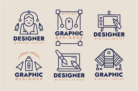 Cole O De Logotipo De Designer Gr Fico De Design Plano Vetor Premium