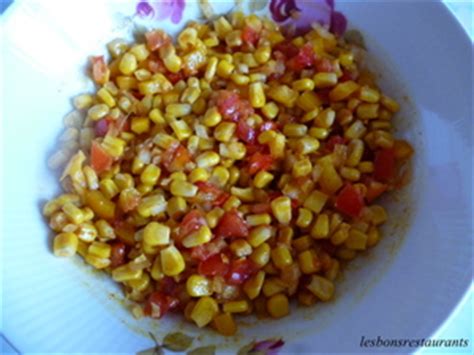 Maïs à la mexicaine recette iTerroir