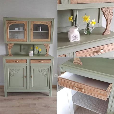 Buffet vaisselier art déco rénovation et relooking de meubles nadrenov