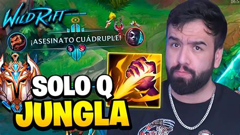 UBAMAN SOLO Q EN LA JUNGLA Wild Rift YouTube