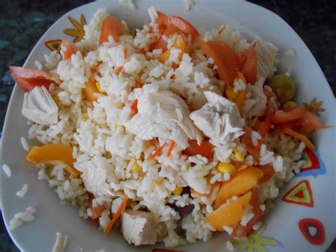389 receta ENSALADA DE ARROZ CON POLLO Y NÍSPEROS DE CALLOSA D EN