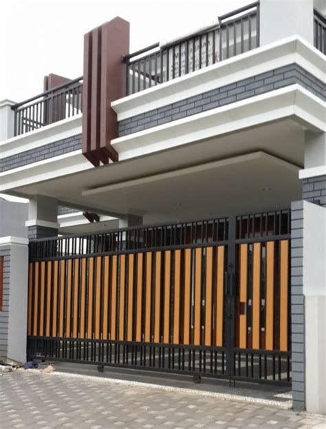 5 Ide Desain Pagar Rumah Minimalis Terbaru MASTER TUKANG