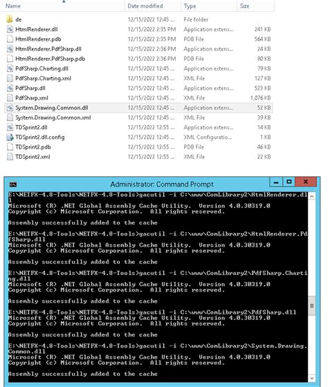deployment could not load file or assembly when all dependency present and all sign present
