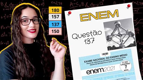 Questão 137 caderno azul Enem 2021 O Atomium representado na