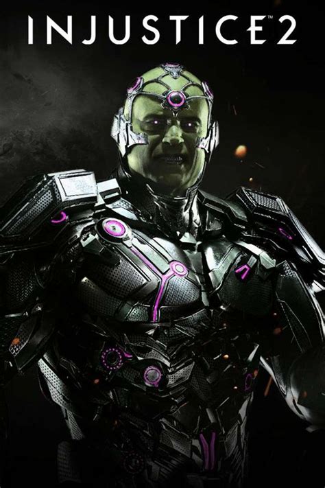 Injustice Brainiac Xbox One Box Cover Art Mobygames