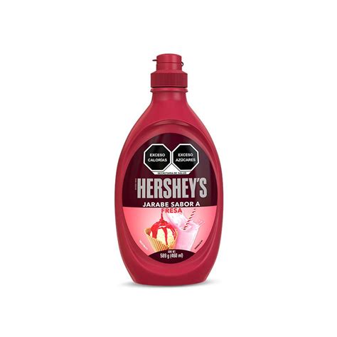 Jarabe Fresa Hersheys 589 Gramo Pieza Soriana