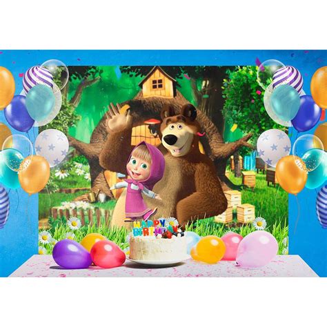 Painel Masha O Urso Extra