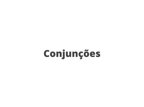 Plano de aula 5º ano Conjunções