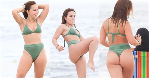 Larissa Manoela curte praia amigos e rouba a cena biquíni fio