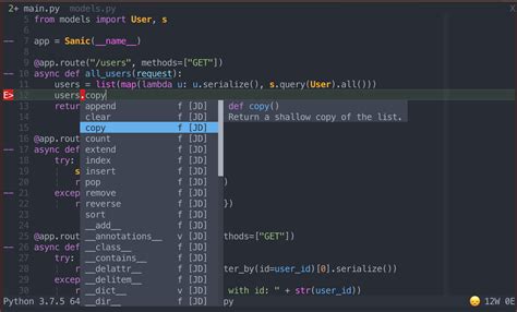 vim for python in 2020 vim from scratch