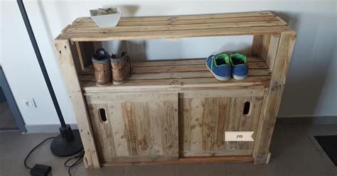 Mueblesdepalets Net Zapatero Para El Hall De Palets