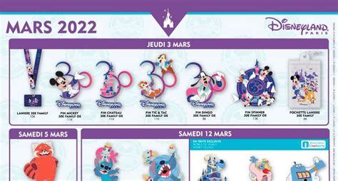 Disneyland Paris Pin Releases For March Celebrate Th Anniversary