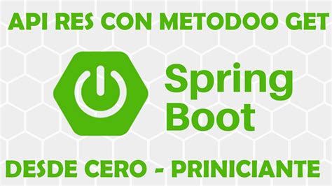 api rest mÉtodo get con spring boot desde cero para principiantes youtube