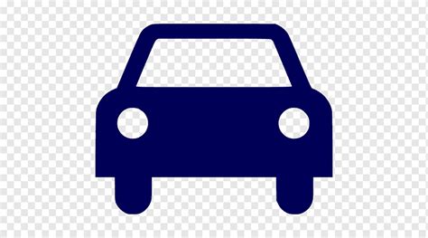 Ikon Komputer Mobil Kendaraan Desktop Bahan Mobil Biru Sudut