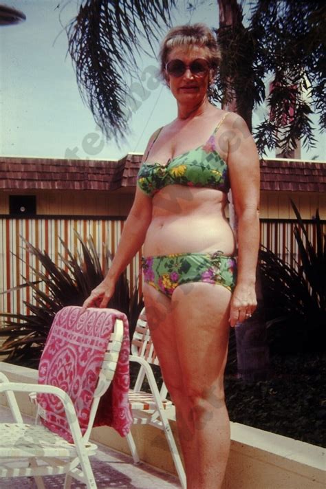 1972 Candid Of Woman In Bikini Original 35mm SLIDE Ei13 EBay