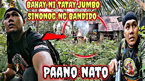 Bahay Ni Tatay Jumbo Sinonog Ng Bandido Intense Critical Viral