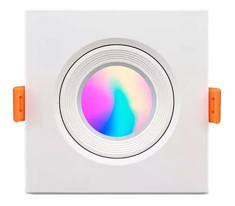 L Mpara Spot De Techo Elgin Spot Inteligente Smart Quadrado Ou Redondo