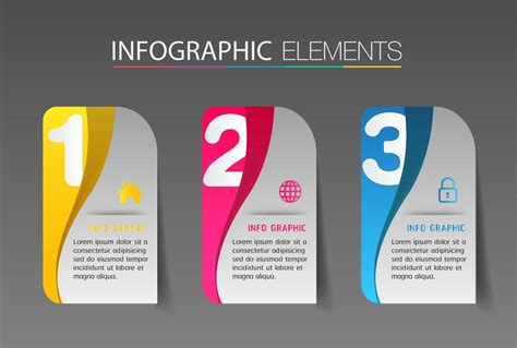 Modern Infographic Text Box Template Infographics Banner 3076416