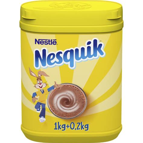 Chocolat instantané NESQUIK la boite de 1 2 kg à Prix Carrefour