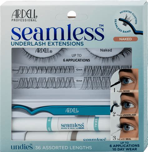 Ardell K Nstliche Wimpern Seamless Underlash Extensions Kit Naked