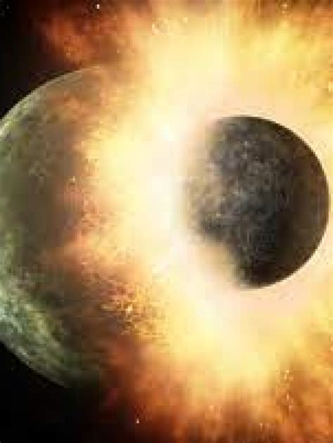 Cientistas Dizem Ter Encontrado Restos De Planeta Que Se Chocou A