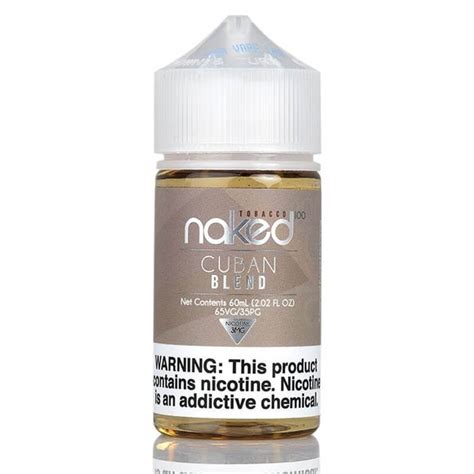 Naked Cuban Blend Likit 60ml Orjinal Naked En Uygun Fiyata