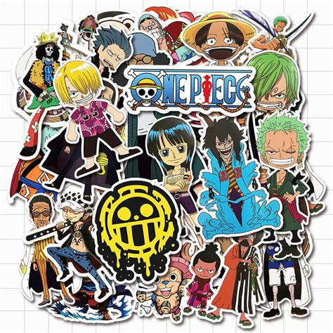 Kit De Adesivos One Piece Adesivos De Vinil De Alta Qualidade One