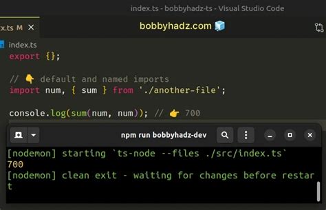 module has no exported member error in typescript [solved] bobbyhadz