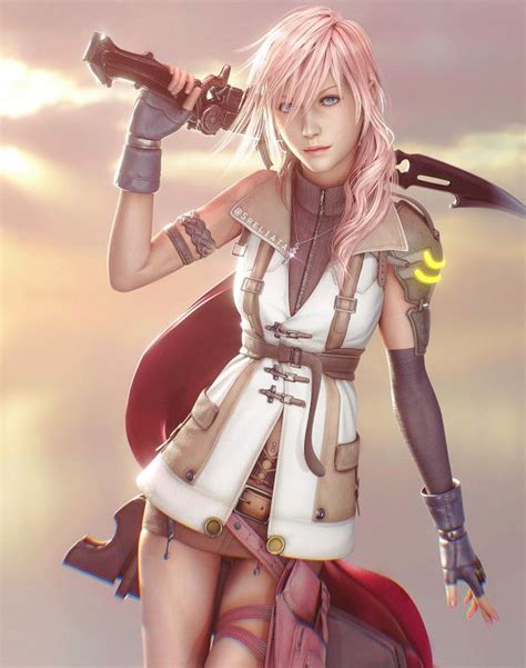 Lightning Farron Final Fantasy Xiii Image By Sreliata