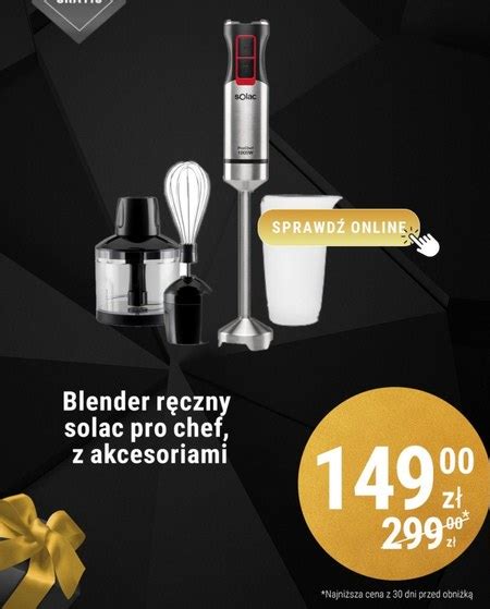 Blender ręczny OnLine 50 TANIEJ promocja Biedronka Ding pl