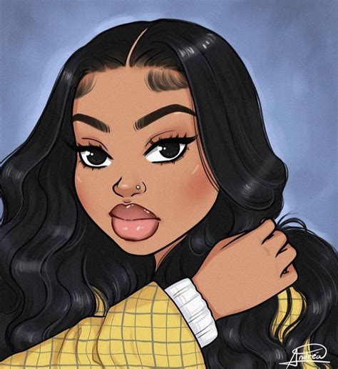Pin On Baddie Art Black Girl Drawing Drawings Of Black Girls Black Girls Pictures Dope