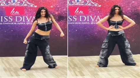 Shweta Shardas Dance Video During Miss Diva Universe Talent Round Goes