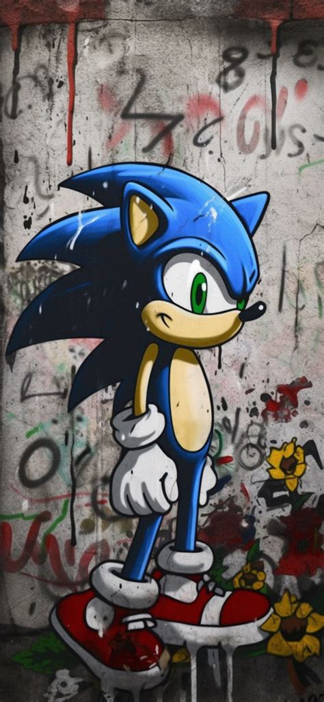 Sonic The Hedgehog Street Art Wallpapers Sonic Wallpapers K