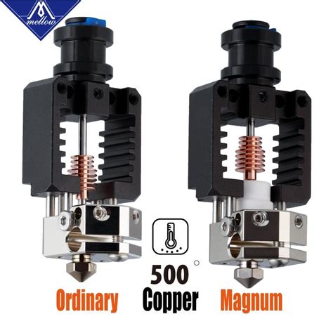 Mellow All Metal NF Crazy PlusหวฉดHotend V6 สำหรบชนสวนเครอง