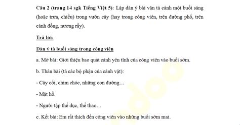 Tập làm văn lớp 5 Luyện tập tả cảnh Tuần 1 Giáo viên Việt Nam