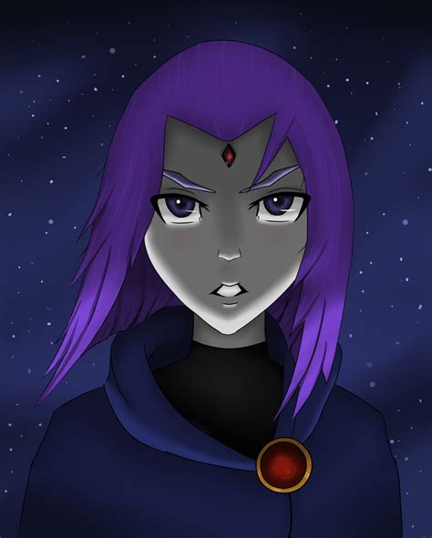 Yet Another Raven Fan Art By Snax Saurus On Deviantart Fangirling Teen Titans Raven