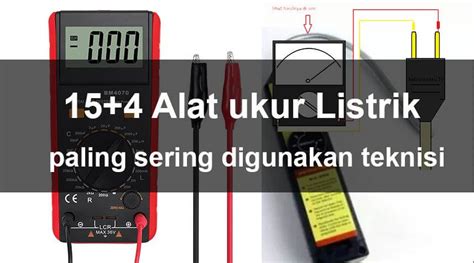 Macam Macam Alat Listrik Dan Fungsinya