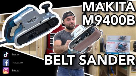 Cheap Makita M9400B Belt Sander Unboxing First Impressions Test