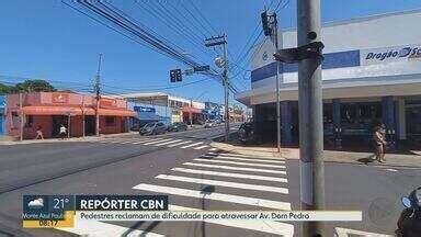Bom Dia Cidade Ribeirão Preto Pedestres reclamam de dificuldade