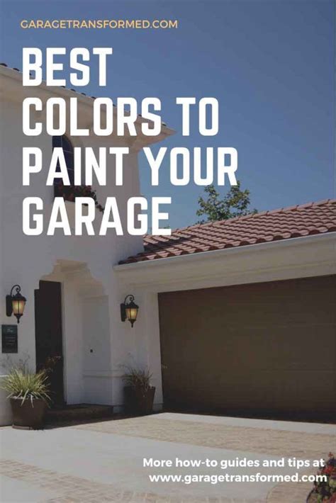 Design Your Dream Garage With These Garage Paint Color Ideas Garage